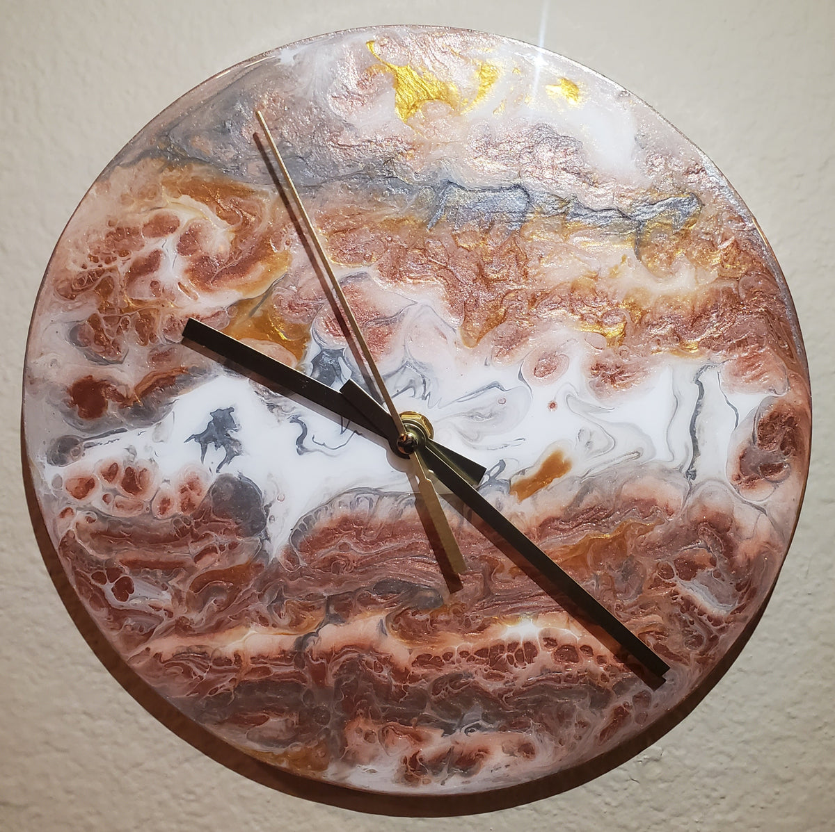 Custom 9" Clock - "Luxurious" – Make Mine Mine